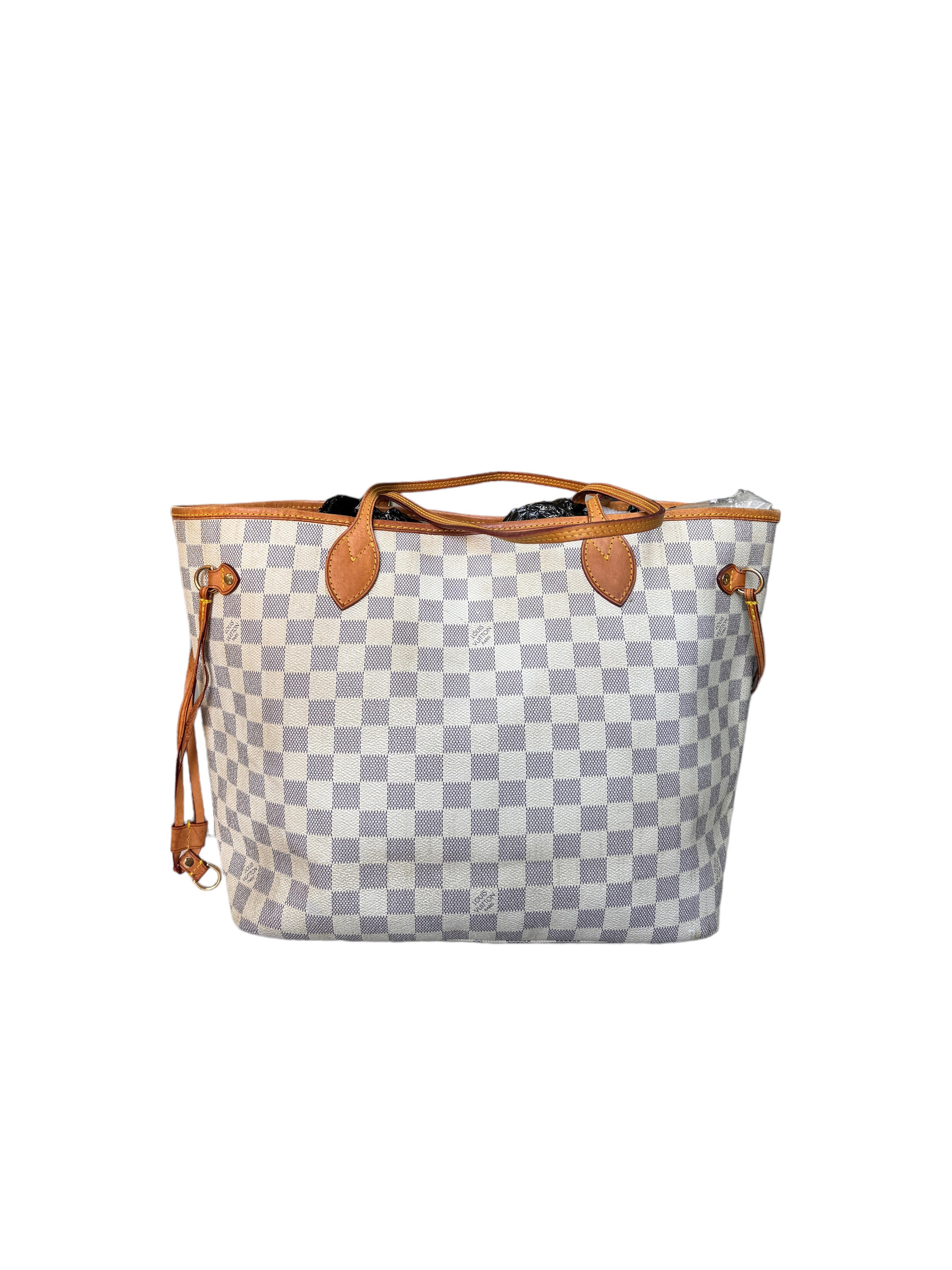Vintage Louis Vuitton Neverfull Azur MM Damier - Etsy