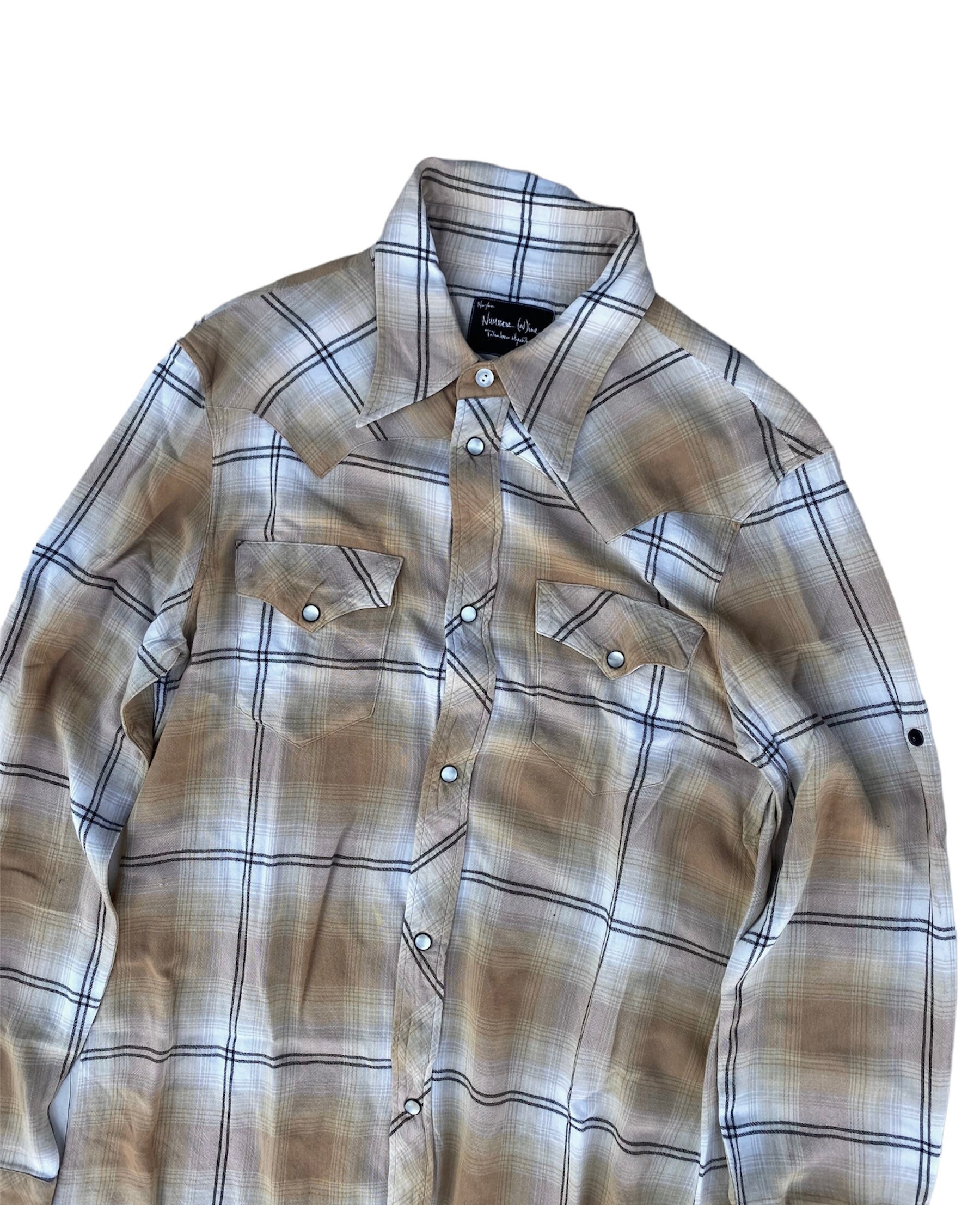 Number Nine Flannel Shirt - Etsy