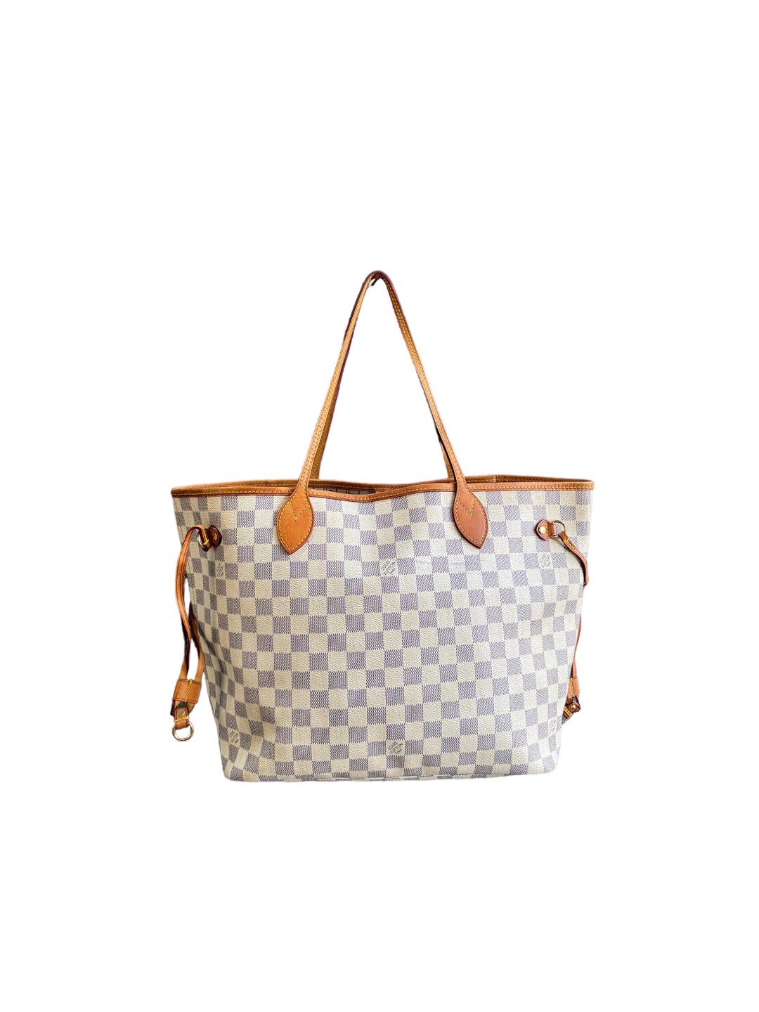 Vintage Louis Vuitton Neverfull Azur MM Damier - Etsy