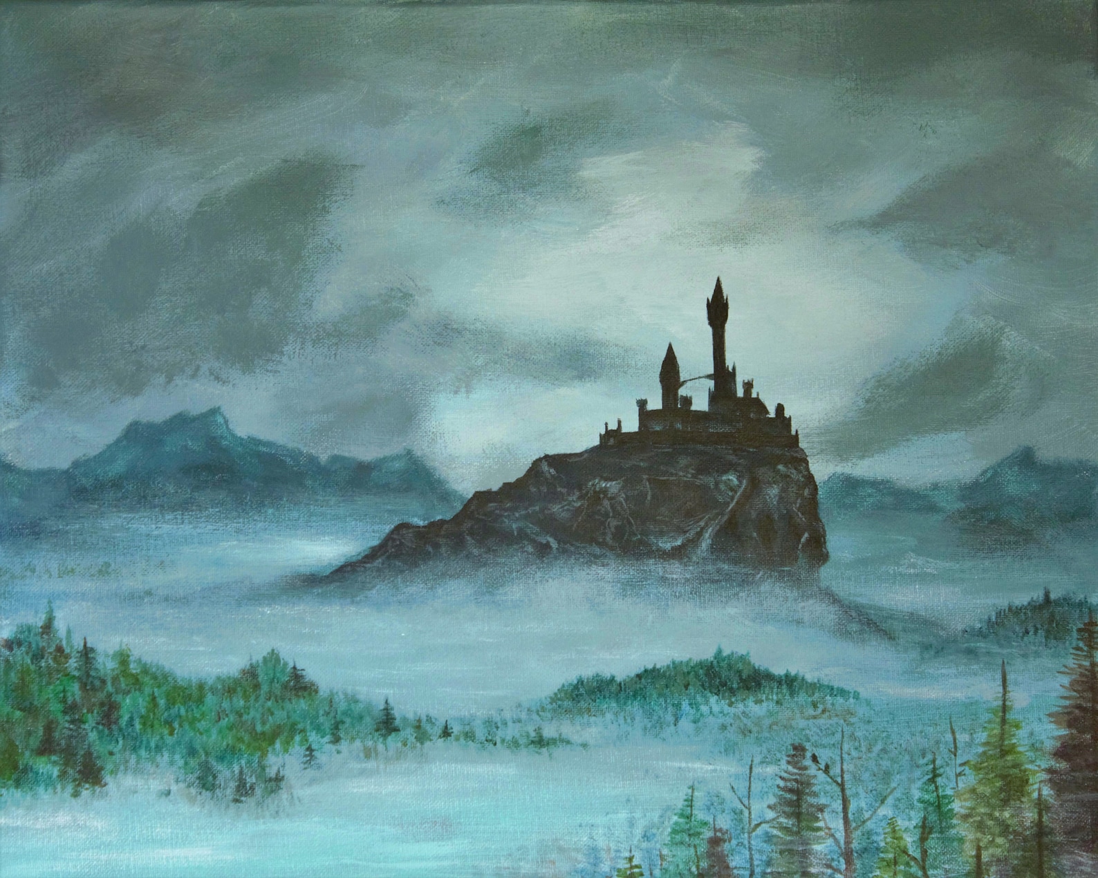 Castle Ravenloft, Curse of Strahd / Dungeons and Dragons Gothic Castle ...