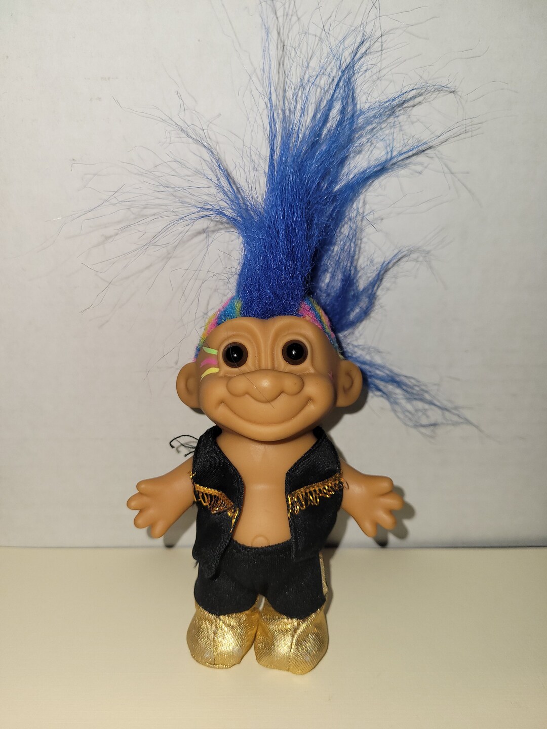 Vintage Mohawk Russ Troll Doll - Etsy