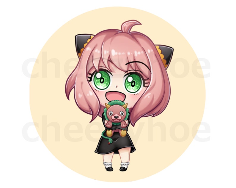 Chibi Commission Chibi Profile Picture Chibi Icon - Etsy