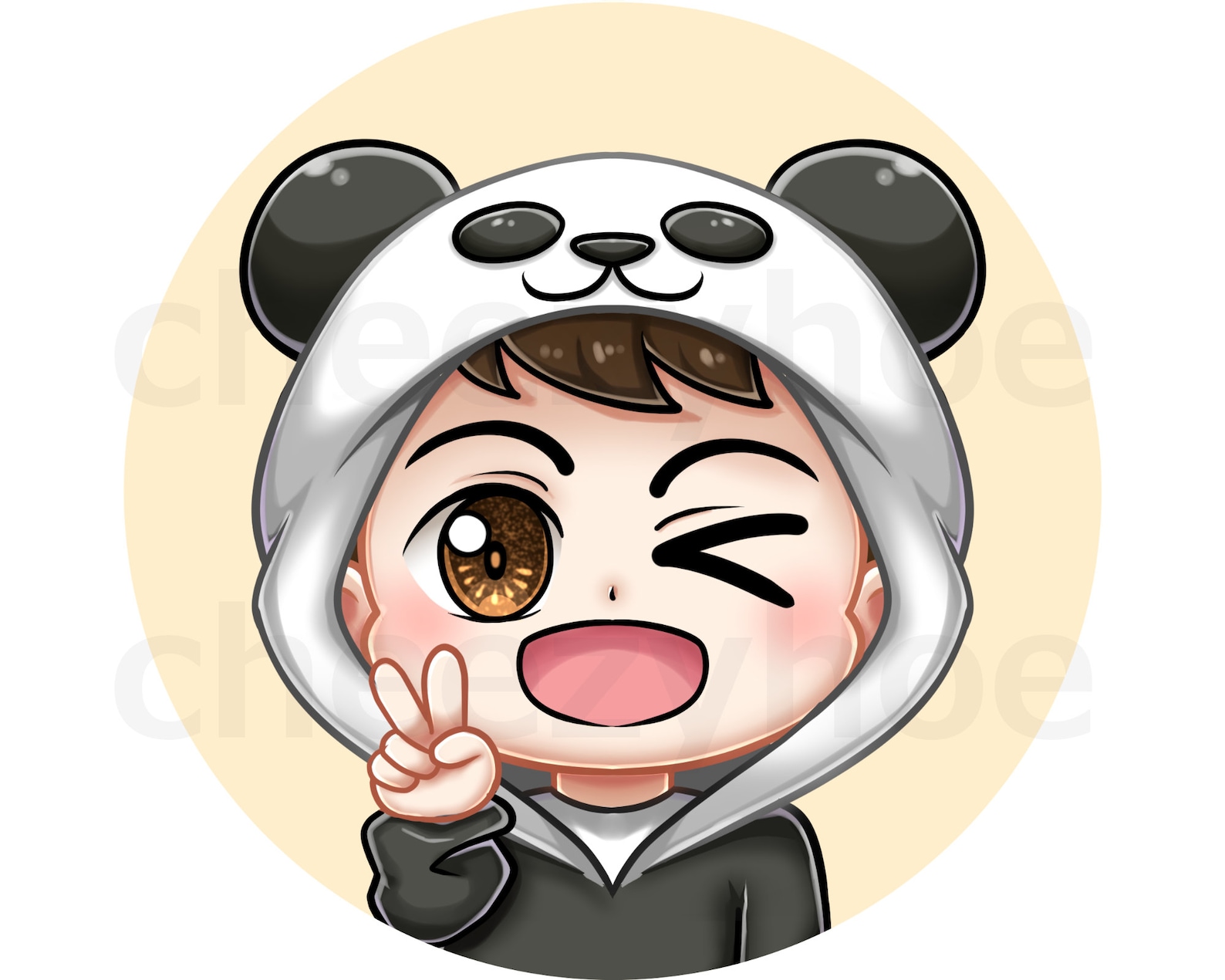 Chibi Commission Chibi Profile Picture Chibi Icon - Etsy