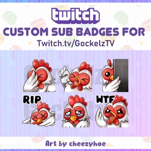 YCH Emotes Custom Emotes Badges Commission for Twitch,discord,trovo ...