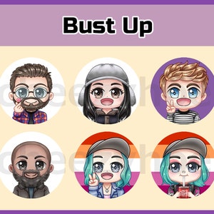 Chibi Commission Chibi Profile Picture Chibi Icon - Etsy