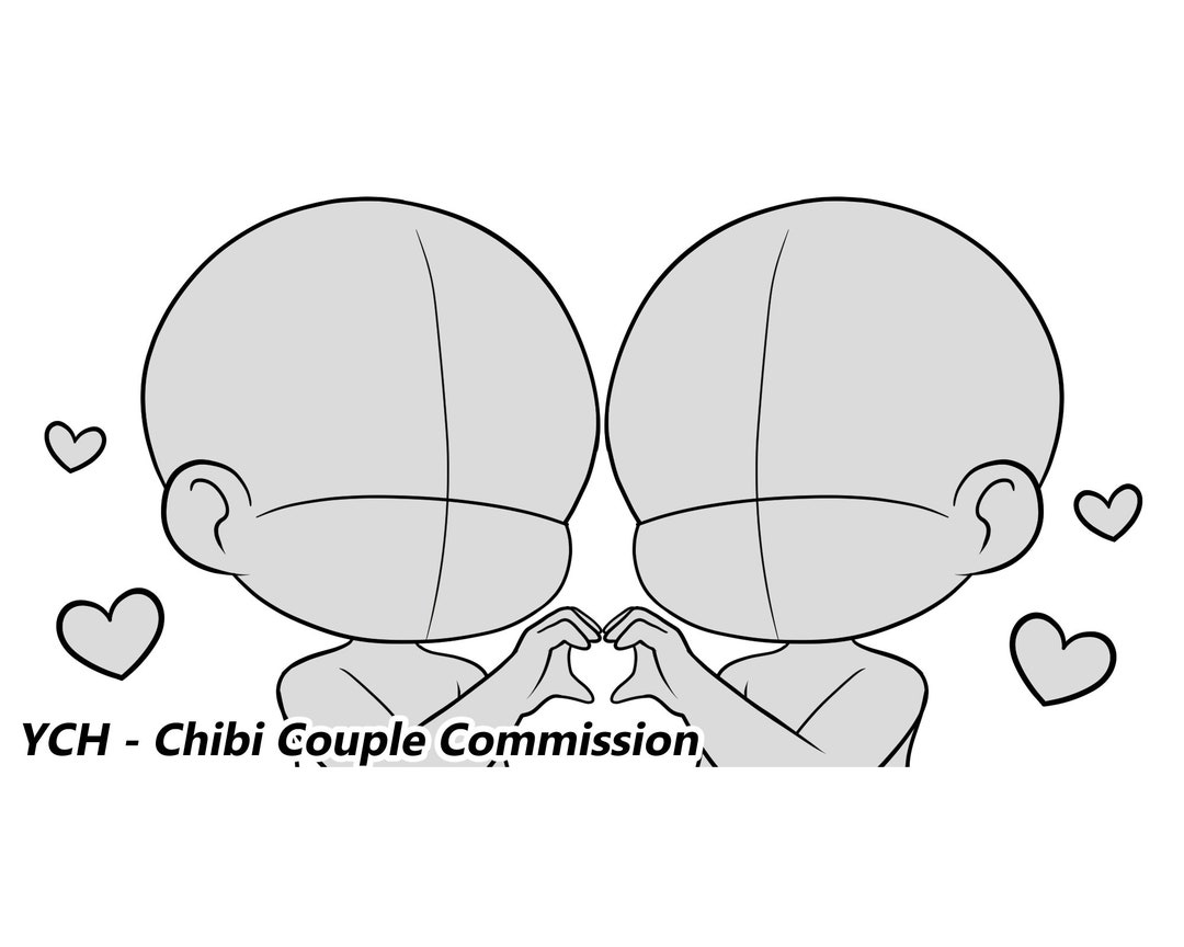 YCH Chibi Couple Commission - Etsy