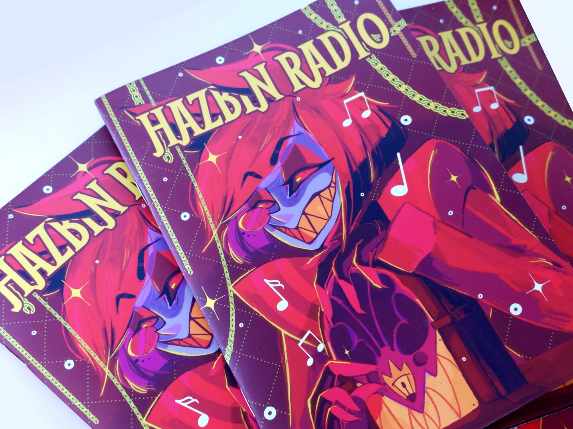 Hazbin Radio Zine A Hazbin Hotel Fanzine - Etsy
