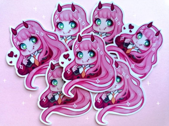 Cute magical girls glitter stickers and postcard set Sets Paper ...