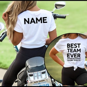 Custom Team Shirt, Best Team Ever, Work Team Coworkers, Team Member Tee ...