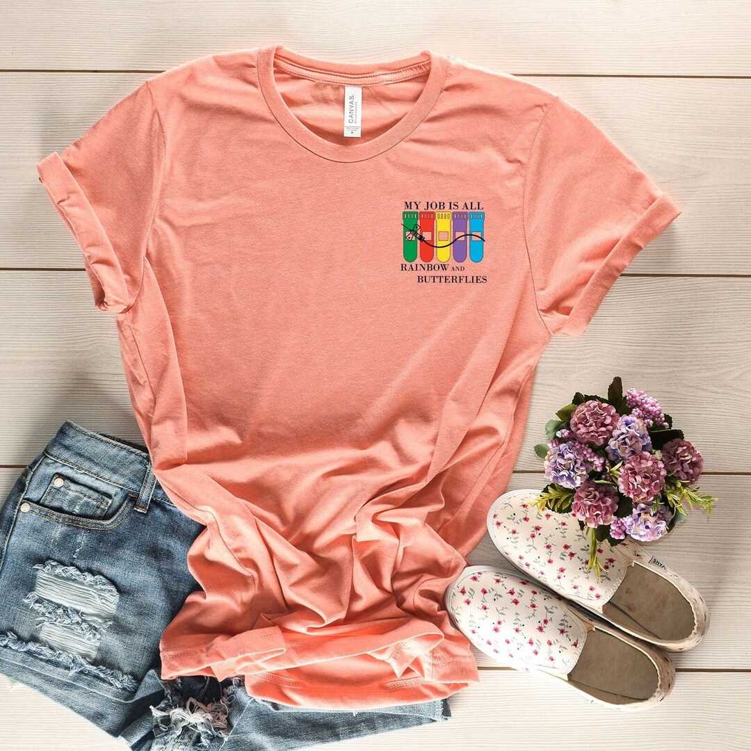 Laboratory Pocket Shirt, Minimalist Lab Tech T-shirt, Nurse Week Shirt ...