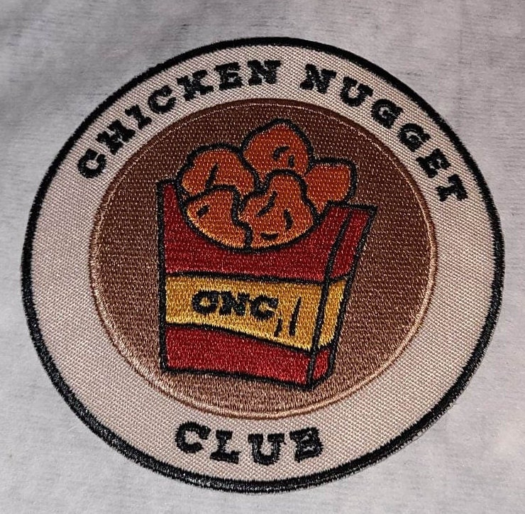 PATCH - Chicken Nugget Club (CNC) - Etsy PATCH - Chicken Nugget Club (CNC) - Etsy
