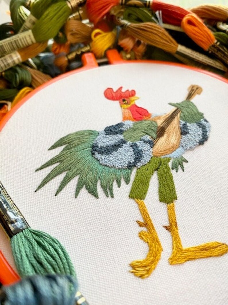 Alan-a-dale Embroidery Pattern. PDF Download. 6" Pattern. - Etsy