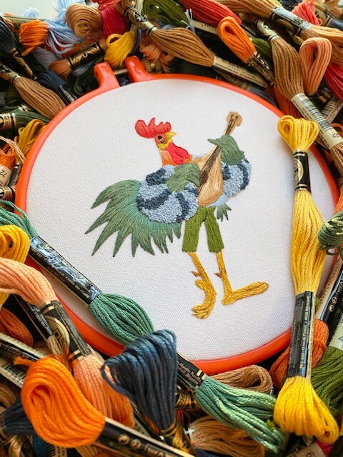Alan-a-dale Embroidery Pattern. PDF Download. 6" Pattern. - Etsy
