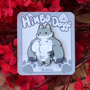 Himbo Dogges / Hard Enamel Pin / Shiba / Wolf / Dog / Accessories ...