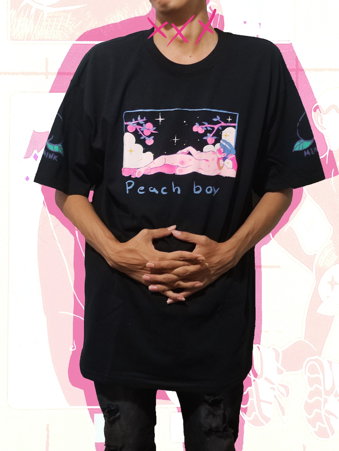 Peach Boy / Shirts / Harajuku Kawaii / Gay / Queer / Pink / Boys Love ...