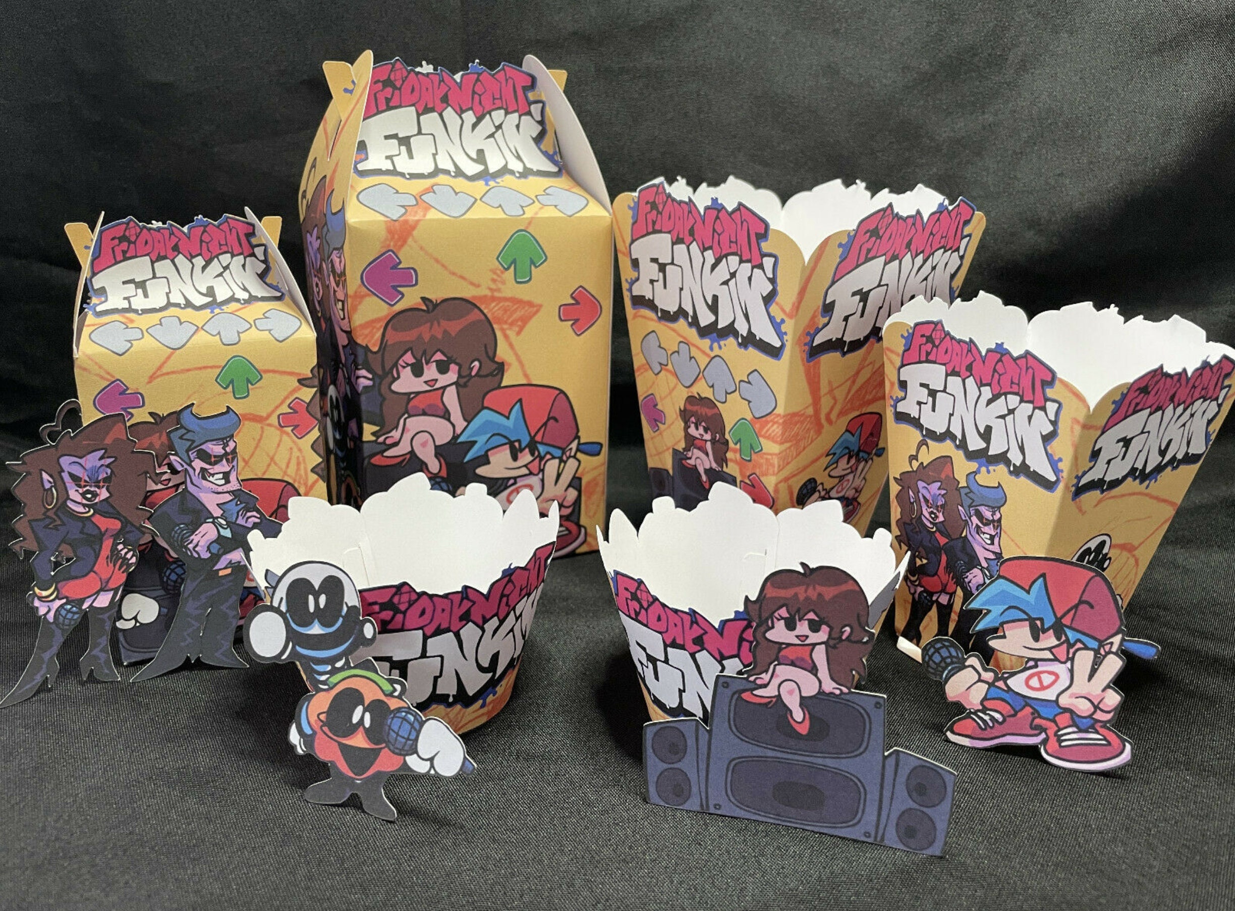 Party Supplies Paper & Party Supplies FNF Cake Toppers Friday Night ...