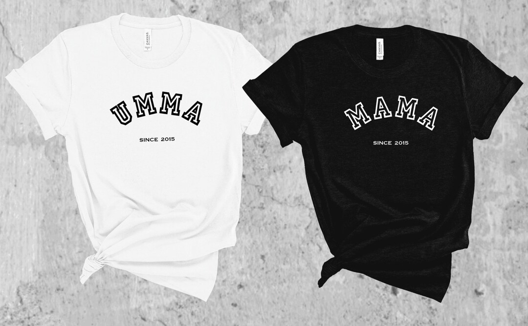 Mama Shirt, Umma Shirt, Personalized Shirt, Varsity Style, Mother's Day ...