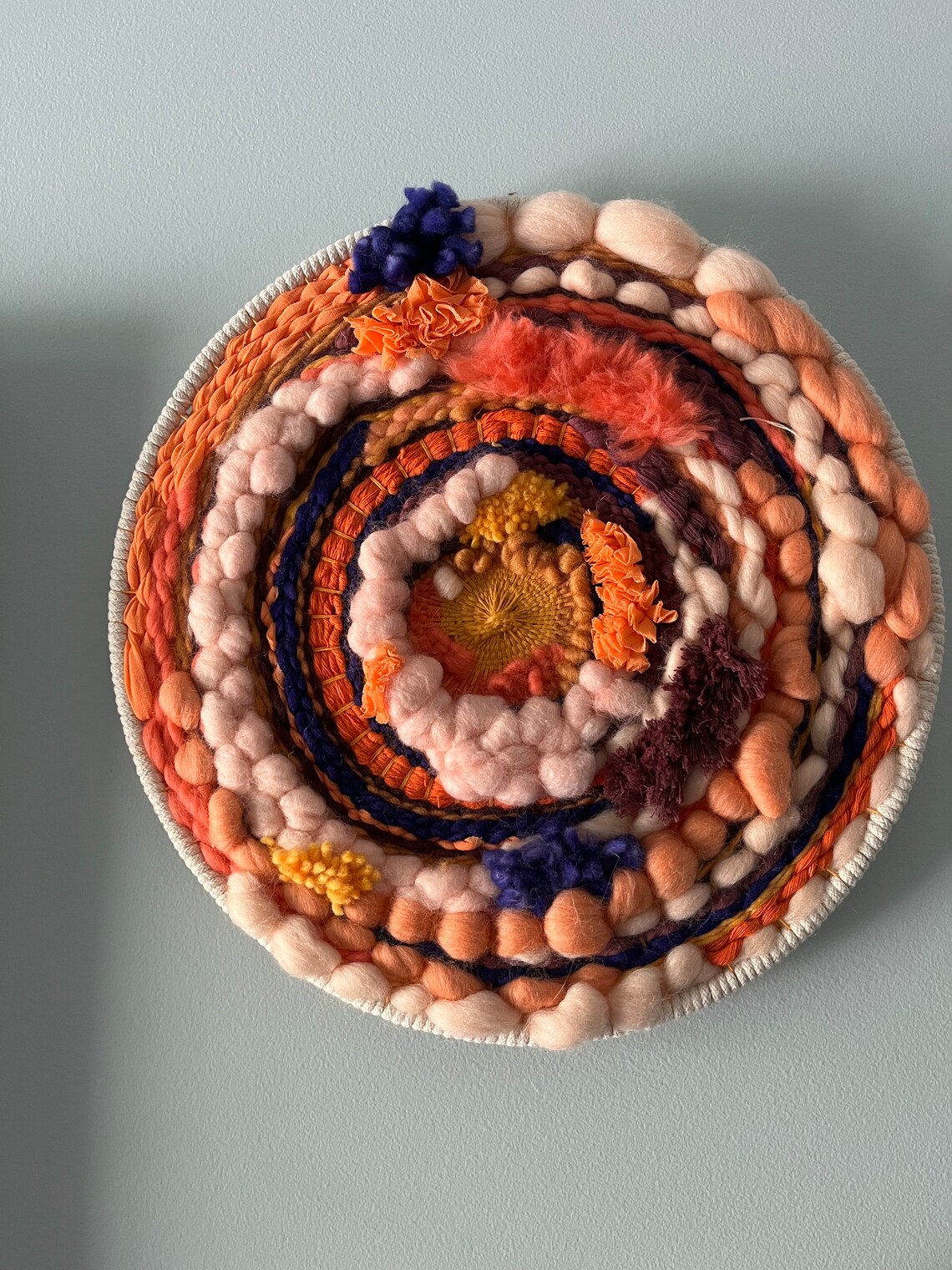 Just a Bunch of Hocus Pocus | 14 Inch Round Weaving | Wall Hanging ...