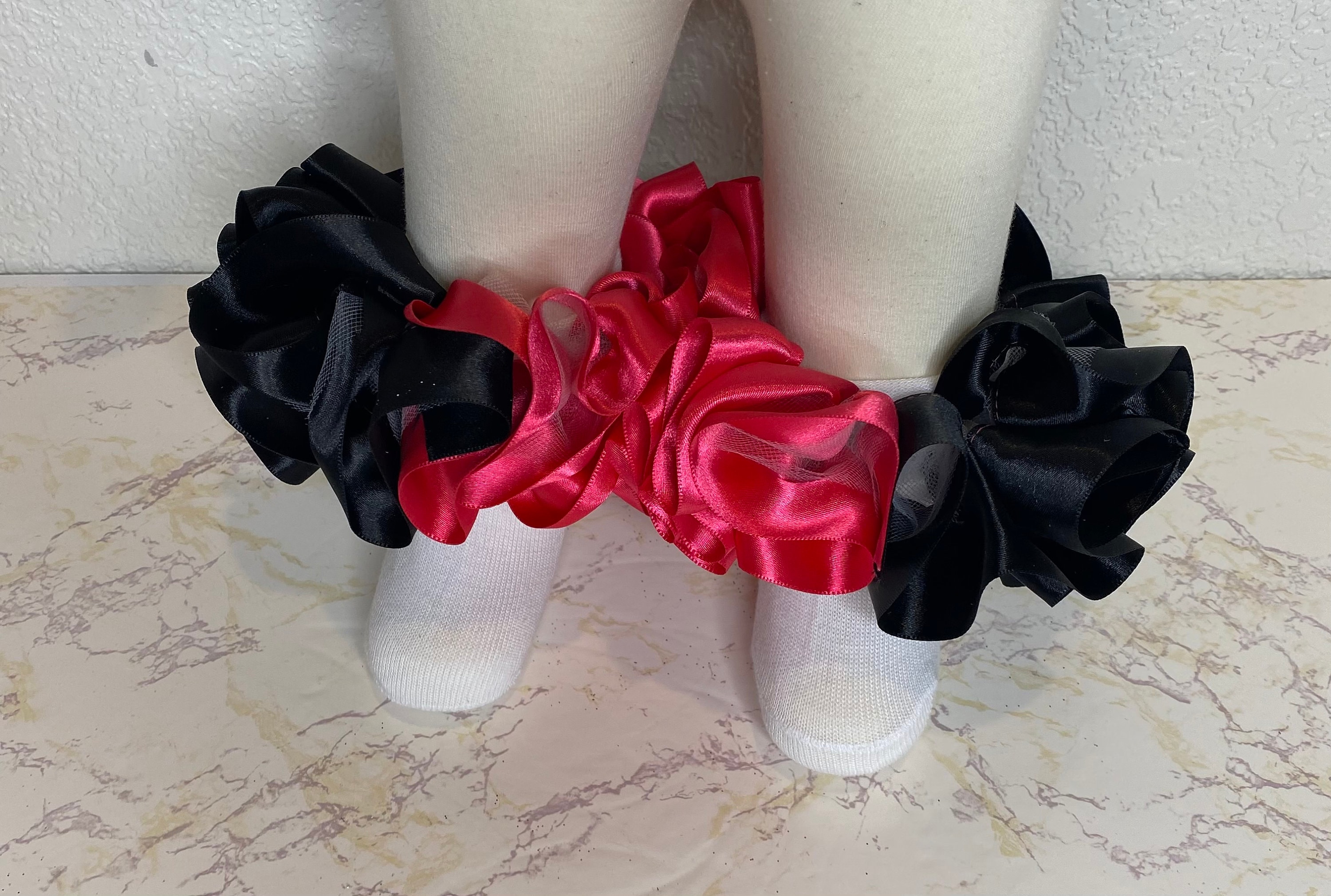 Ribbon Lace for Socks- Tutu Socks, Ribbon Socks, Dance Socks, Cheer ...