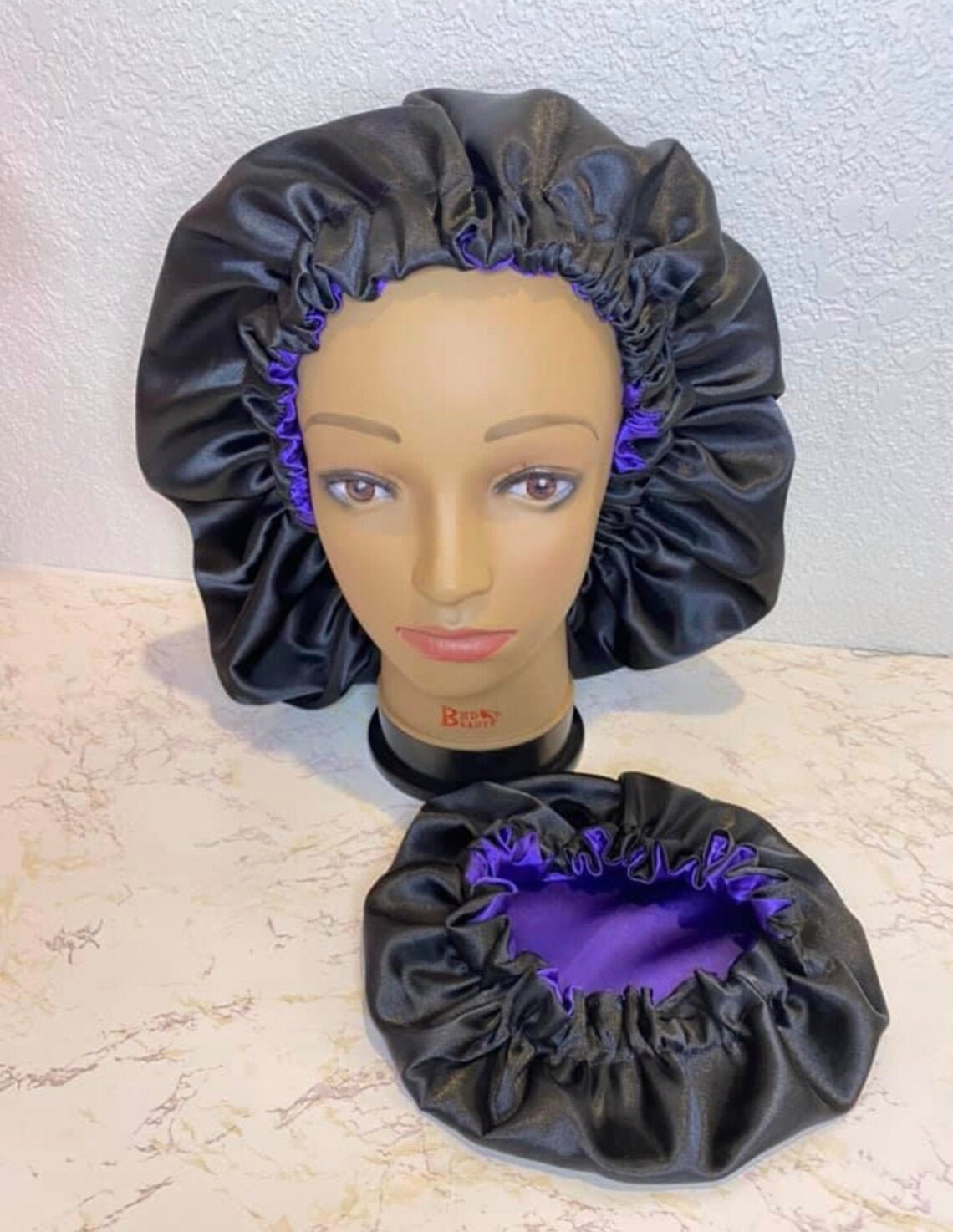 Mommy and Me Reversible Satin Bonnet Set; Matching Reversible Mommy and ...