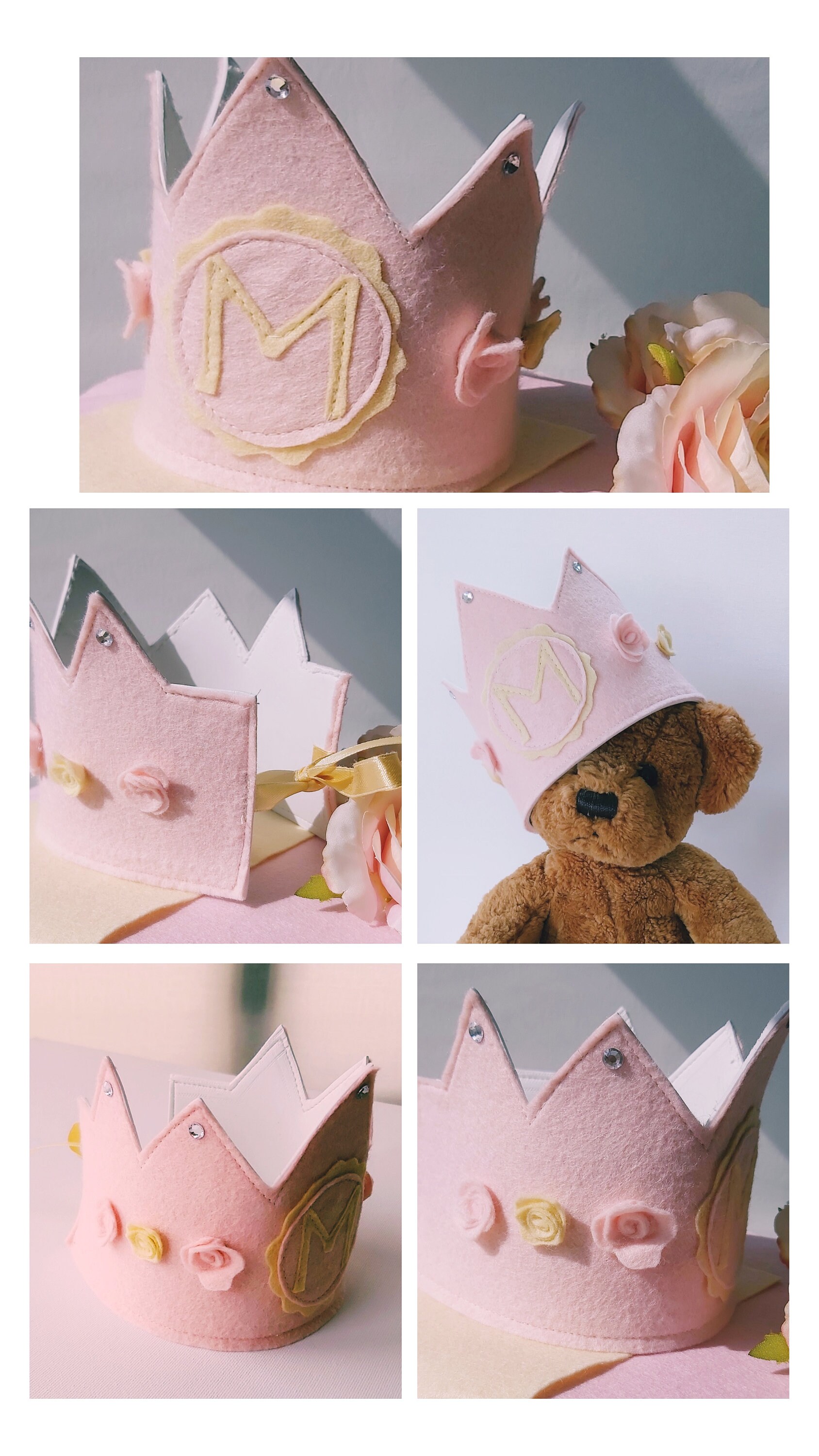 Cute Crowns for Your Little Princess. Ideal for Birthday Photoshoots or ...