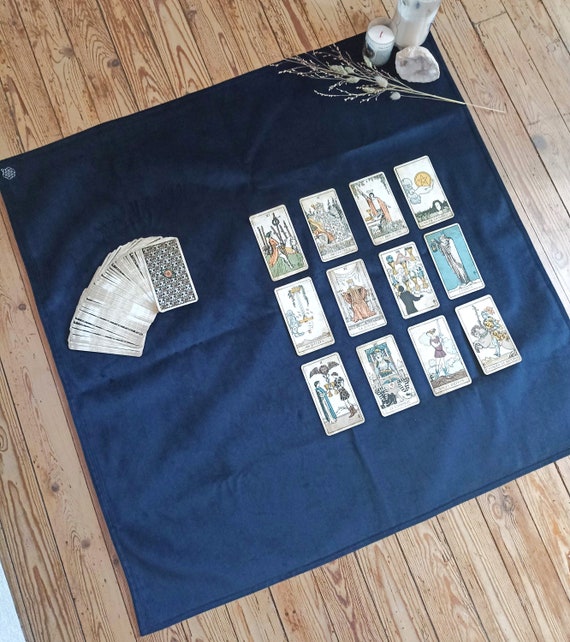 Large Oracle and Velvet Tarot Drawing Mats - Etsy