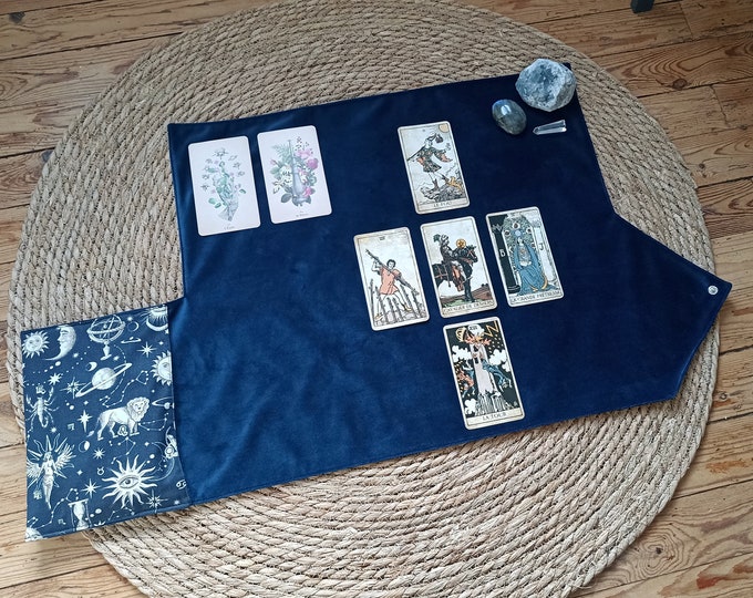Tarot Pouch / Oracle Pouch / Tarot Drawing Mat, Cards, Velvet Oracle ...