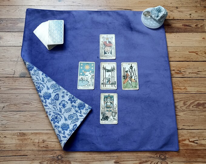 Large Purple Velvet Oracle and Tarot Drawing Mat 60x60cm - Etsy