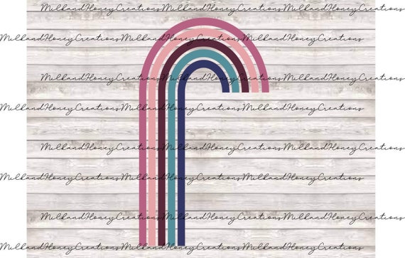A Rainbow SVG Cut File - Etsy