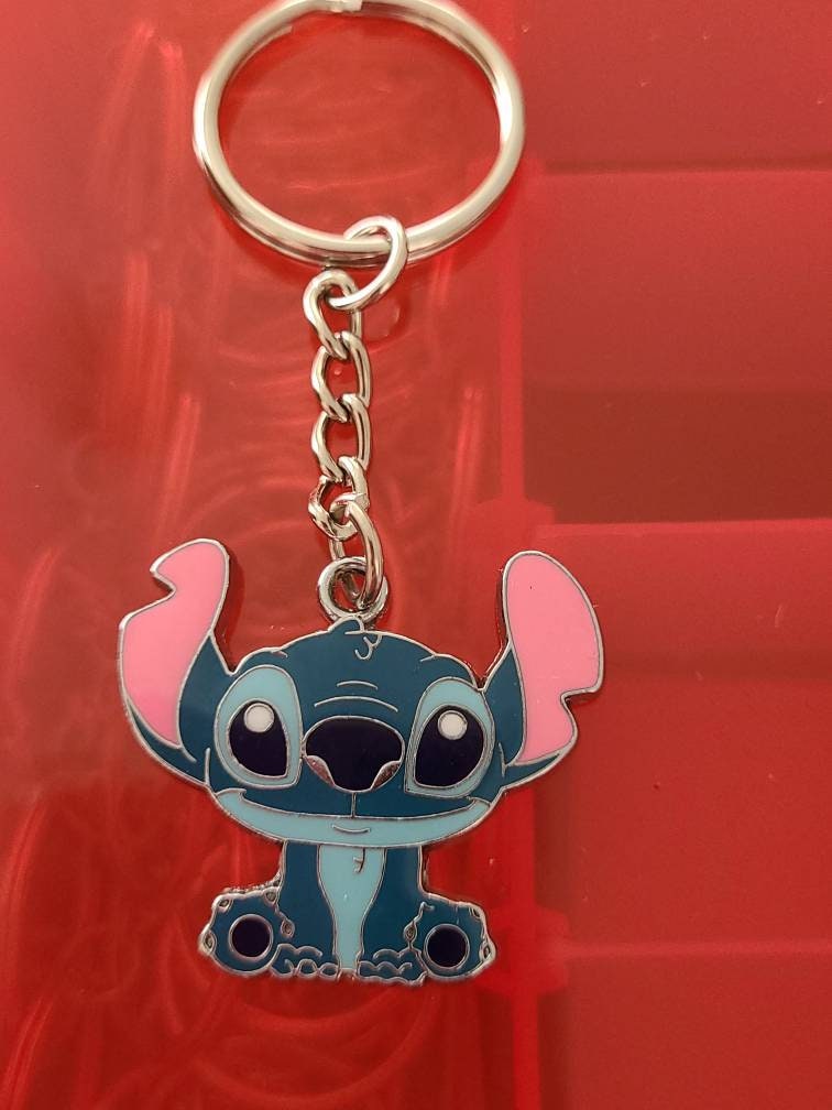 Stitch Keyring Lilo and Stitch Disney - Etsy UK