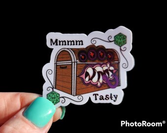 Startled Mimic Sticker Monster Sticker Vinyl Sticker Laptop Sticker ...