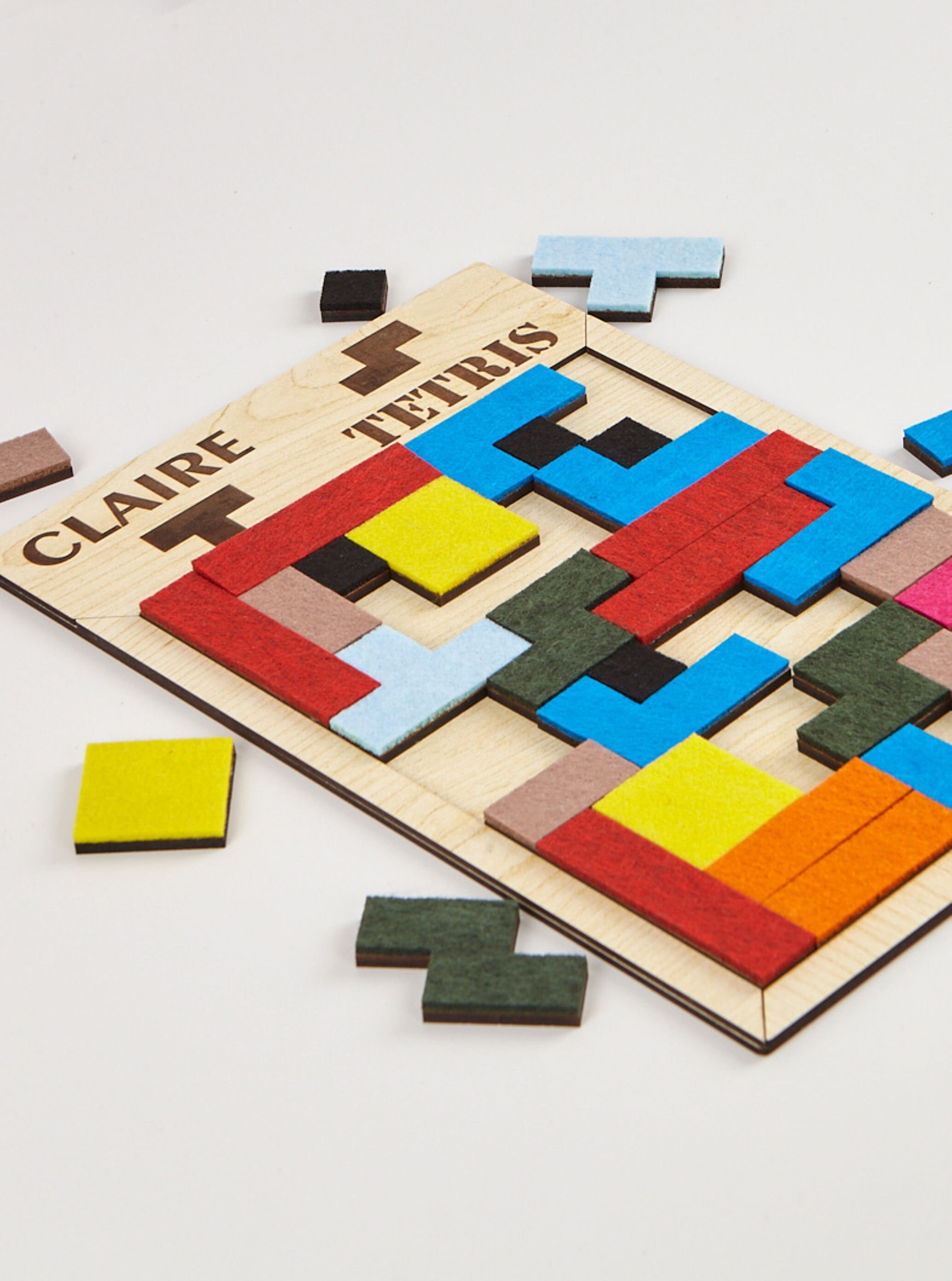 Educational Wooden Toy Custom 4 Mind Games in One - Etsy