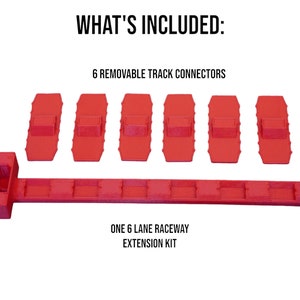 Super 6 Lane Raceway Finish Line Extender hot Wheels Super 6 Raceway ...