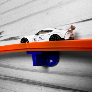 Track Wall Mount | Single Lane Wall Mount | Compatible With Hot Wheels ...