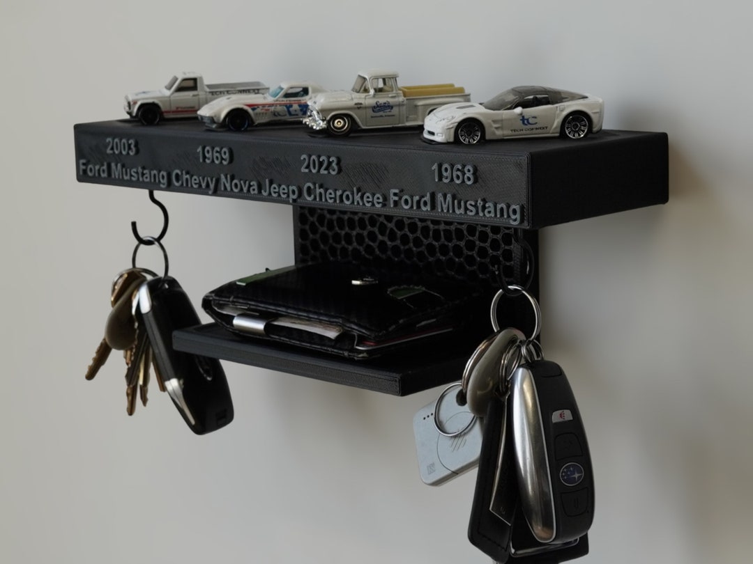 Wall-mounted Key Holder - Personalized Keychain Holder | Compatible ...