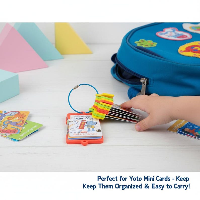 Yoto Mini Card Keychain Holder – Eco-friendly, Handmade in USA, Fits ...