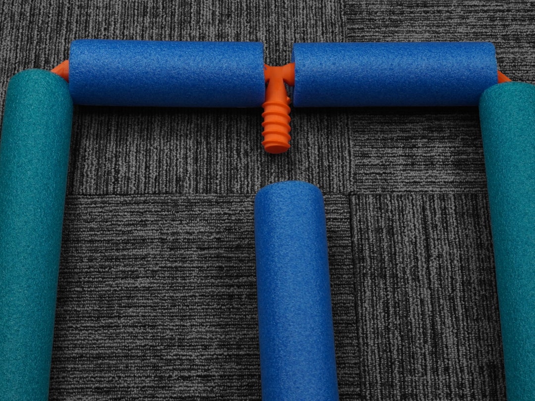 Pool Noodle Connector Kit: Build Creative Structures - Etsy