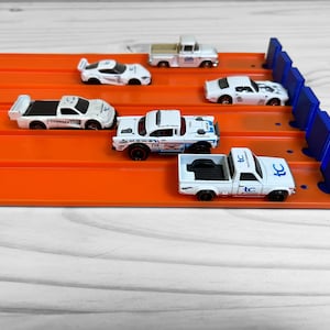 Super 6 Lane Raceway Stopper: Hot Wheels & Matchbox Compatible - Etsy