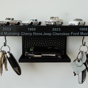 Wall-mounted Key Holder - Personalized Keychain Holder | Compatible ...