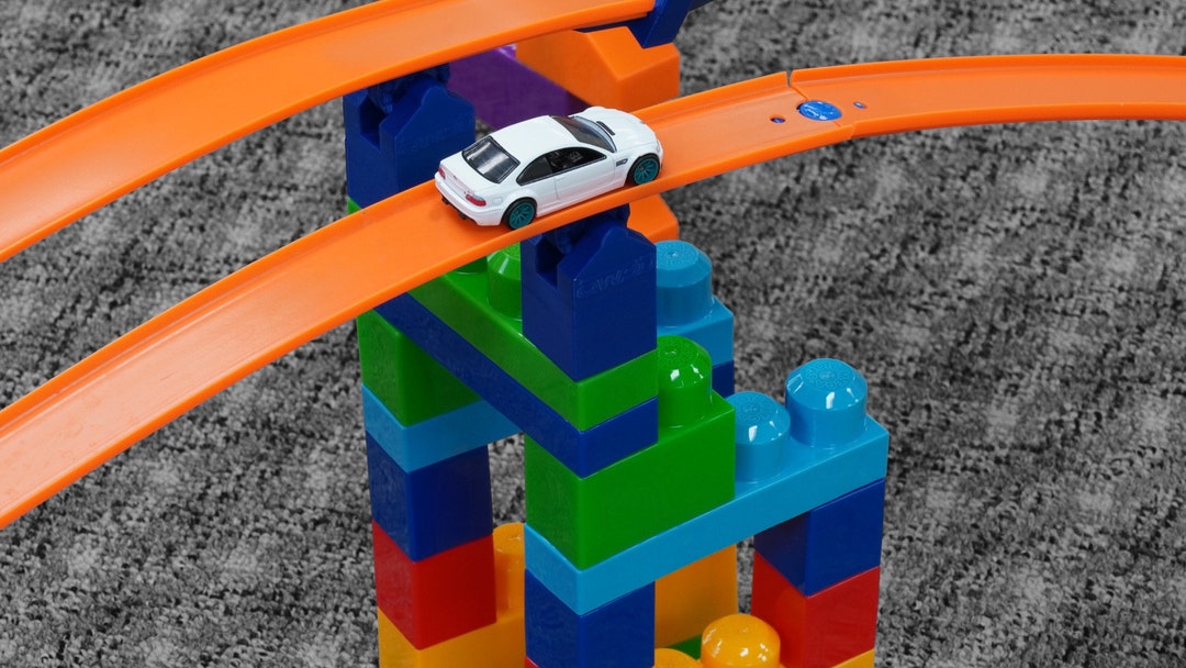 4 Pack Megablock to Hotwheels Connector - Etsy