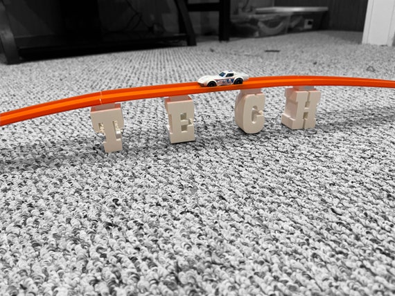 Personalized Letter Bridge Hot Wheels Compatible Letter - Etsy