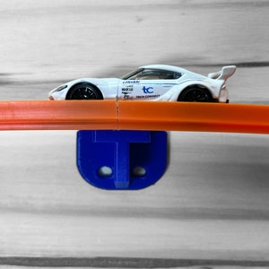 Track Wall Mount | Single Lane Wall Mount | Compatible With Hot Wheels ...