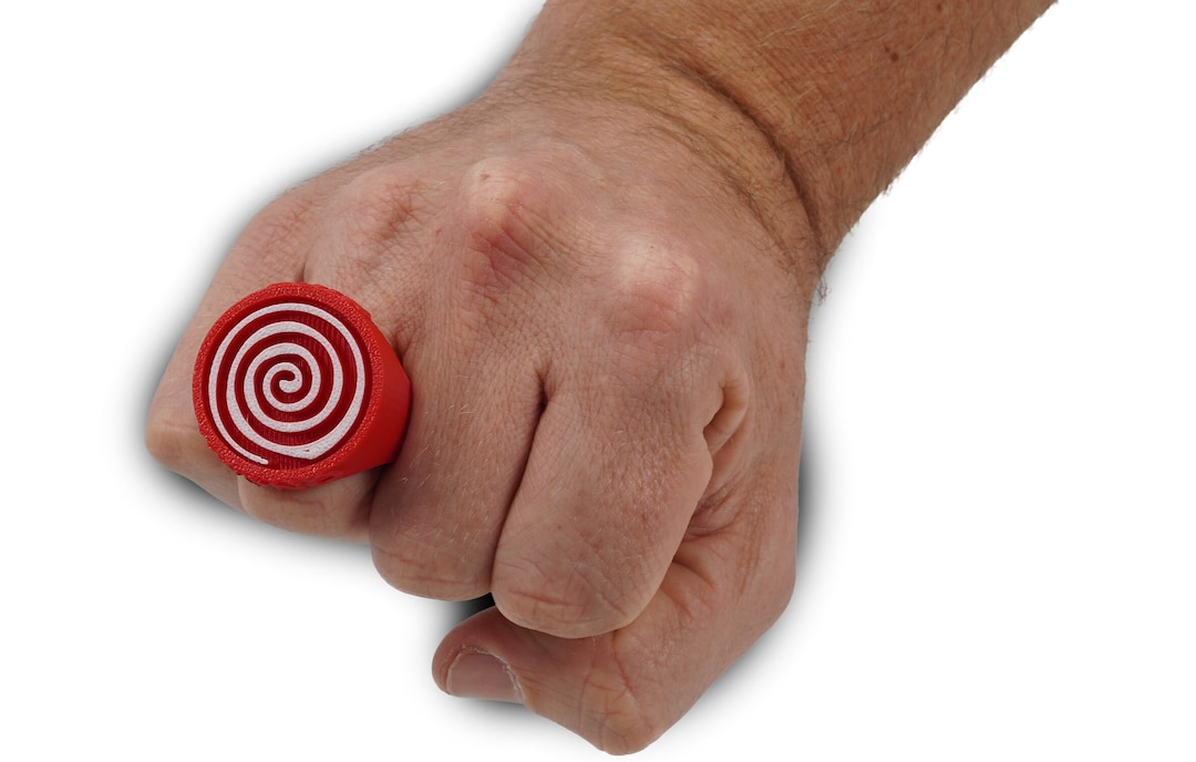 Captain Underpants Hypno Ring | 3D Printed Ring - Etsy