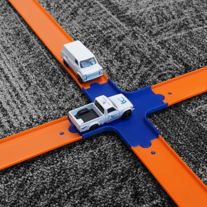 Track Add-on | Merge, Crossings, Split | Hot Wheels Compatible Track ...