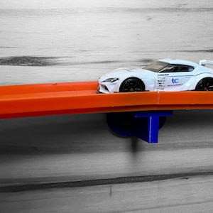 Track Wall Mount | Single Lane Wall Mount | Compatible With Hot Wheels ...