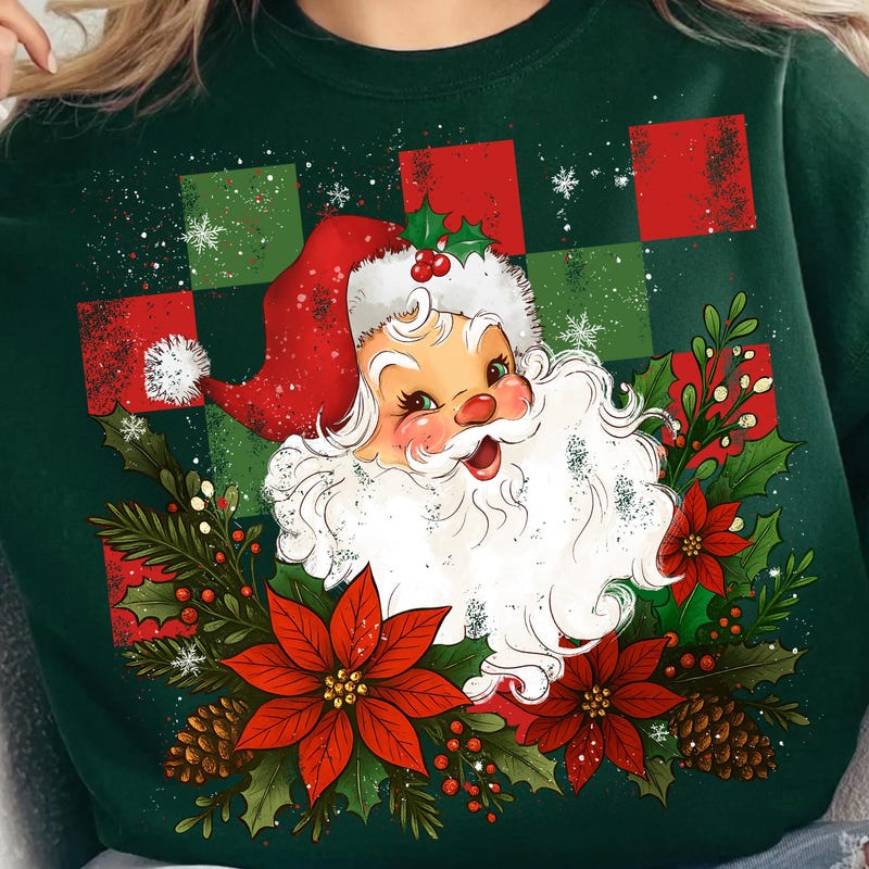 Santa Png Checker - Etsy