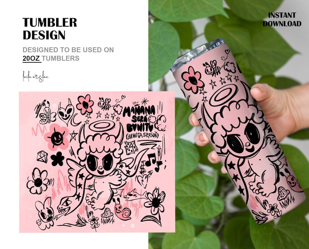 Karol G Devil Angel New Album Cover Mañana Será Bonito, Karol G Tumbler ...