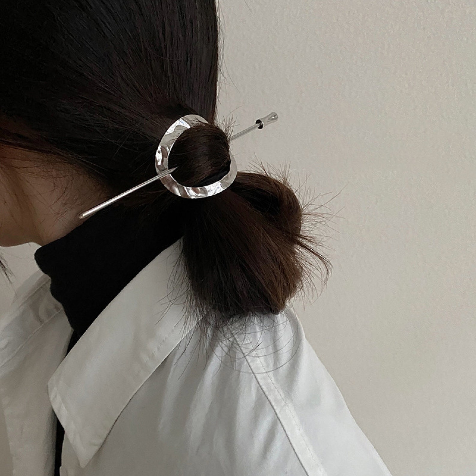 Metal Hair Clip Minimalist Hair Stick Hair Accessories Hair - Etsy
