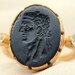 Rome Commander Cameo Intaglio Signet Ring,gold Signet Ring,silver ...