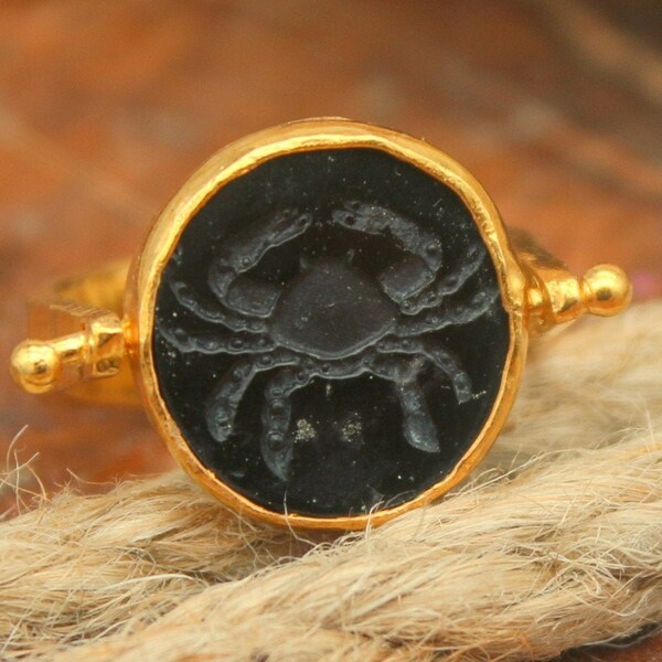 Zodiac Ring - Etsy